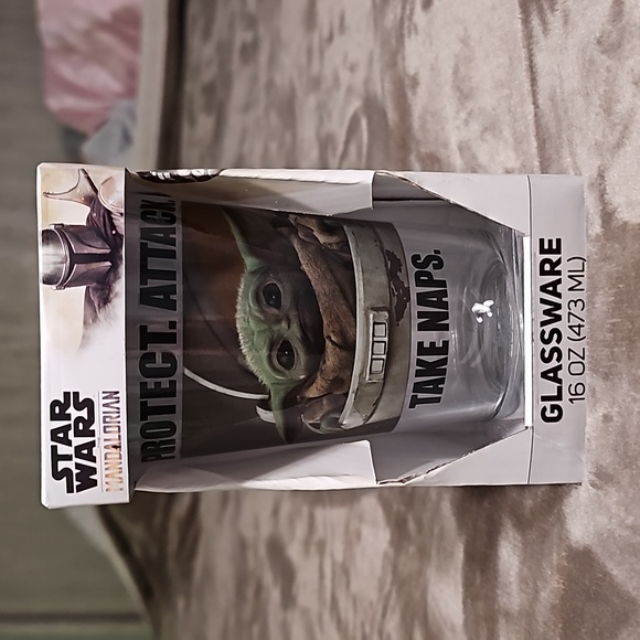 Star Wars | Kitchen | Mandalorian Glass 6oz Glassware | Poshmark